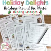 Holidays Around the World Circle Book - The Owl Teacher